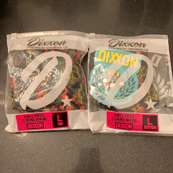 DIXXON | Swim | Nwt Dixxon Hall Pass String Bikini Size Large | Poshmark